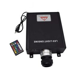 45W RGB LED Optical Fiber Light Engine With Remote Controller